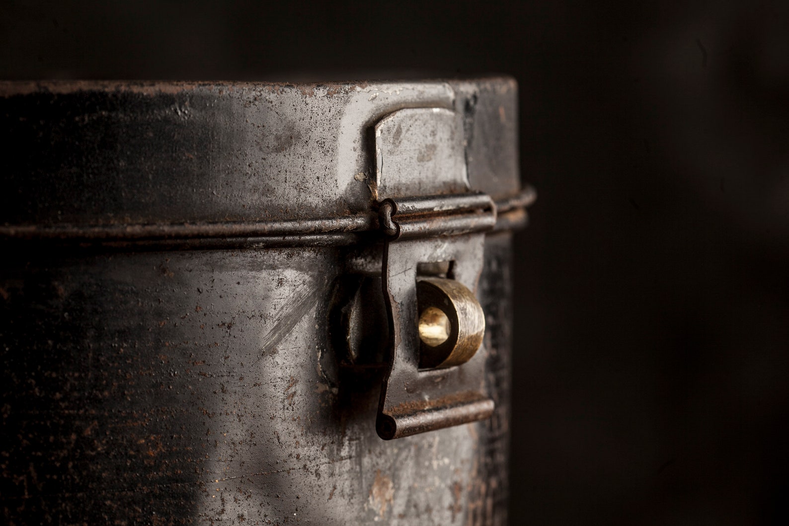 Antique Victorian Metal Hat Box C1900s With Handwritten Tag | Etsy
