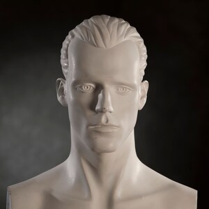 VINTAGE Half Body Male MANNEQUIN / Real Size Man Dummy From 1980s ...