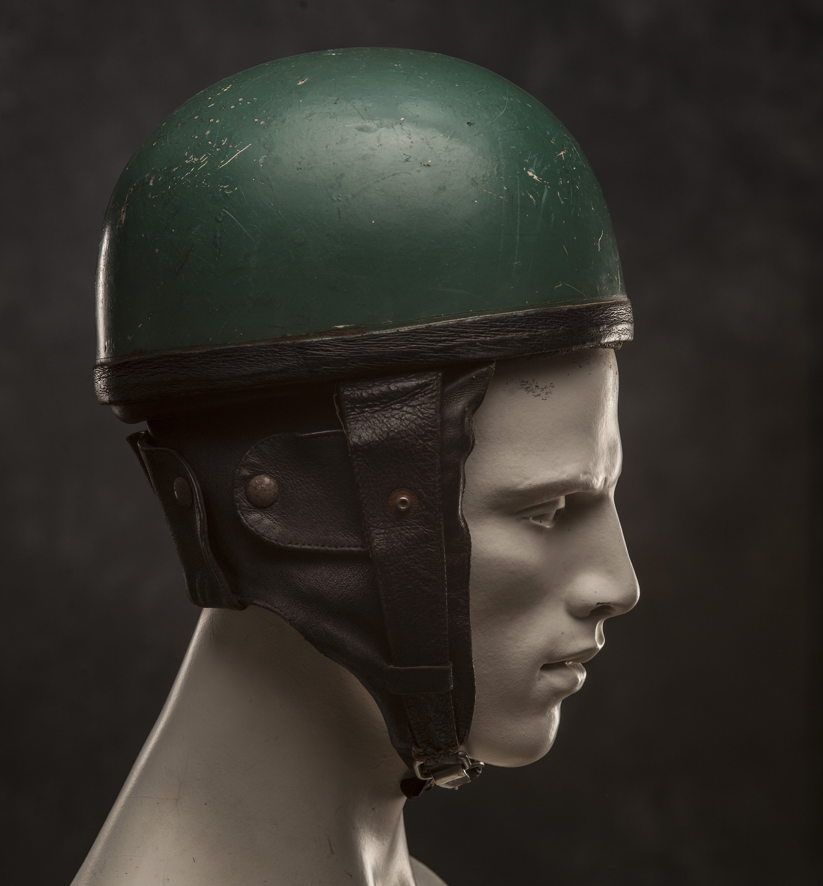 Vintage Motorcycle Helmet