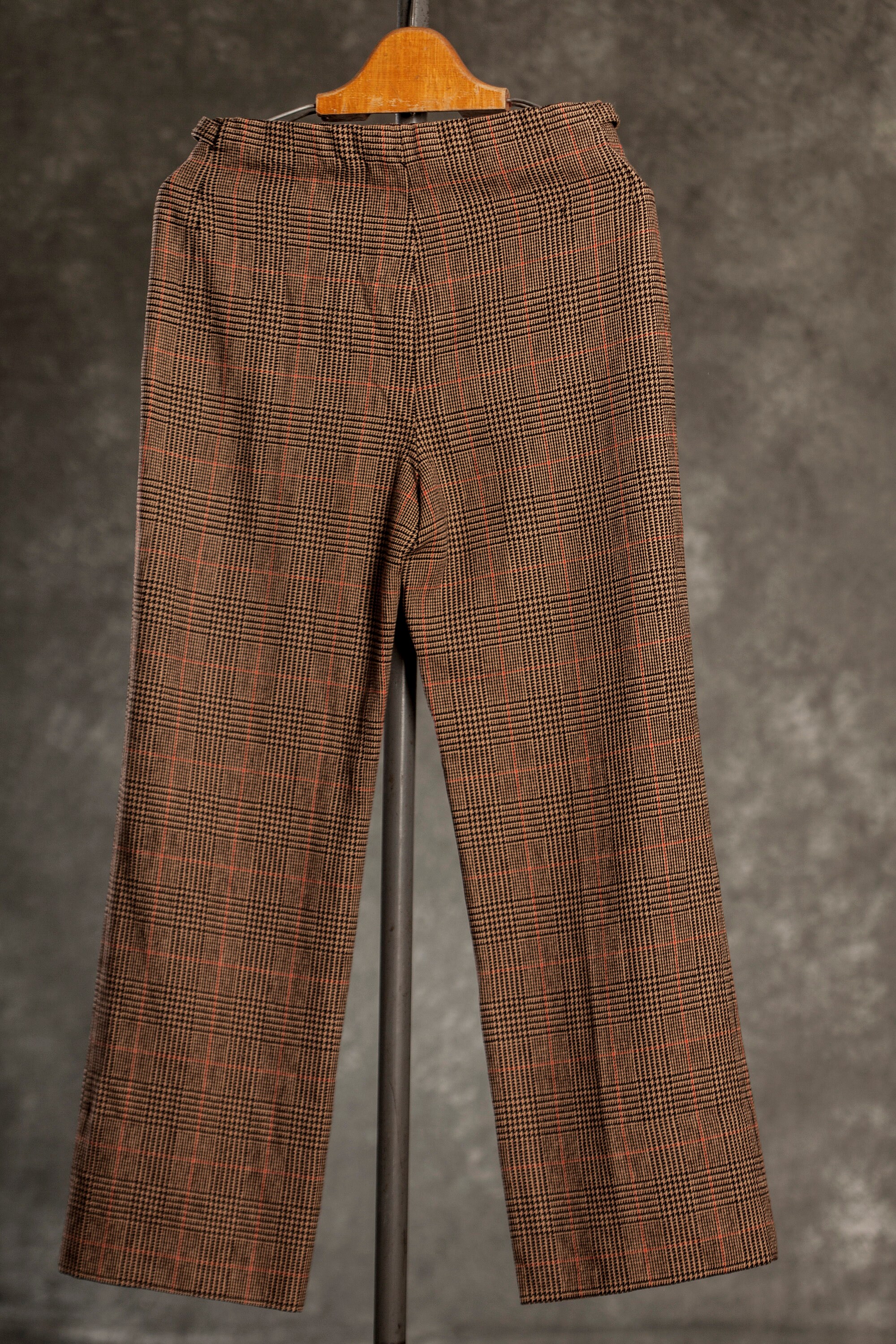 DAKS Vintage Check Tweed Suite 1960s, Woman Jacket and Pants, Wool ...