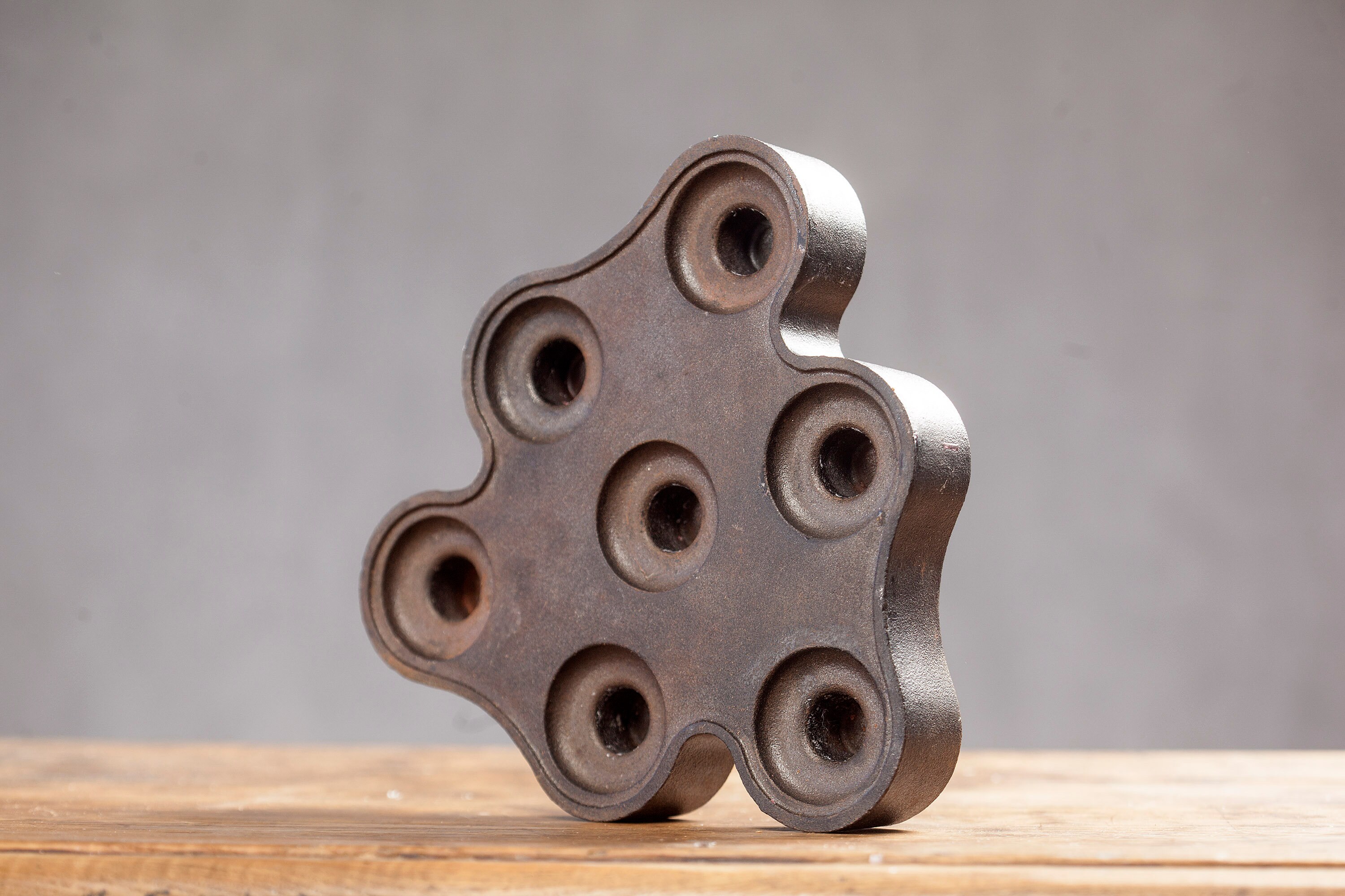 Swedish Heavy Metal Candlestick Designed by Duoform for - Etsy