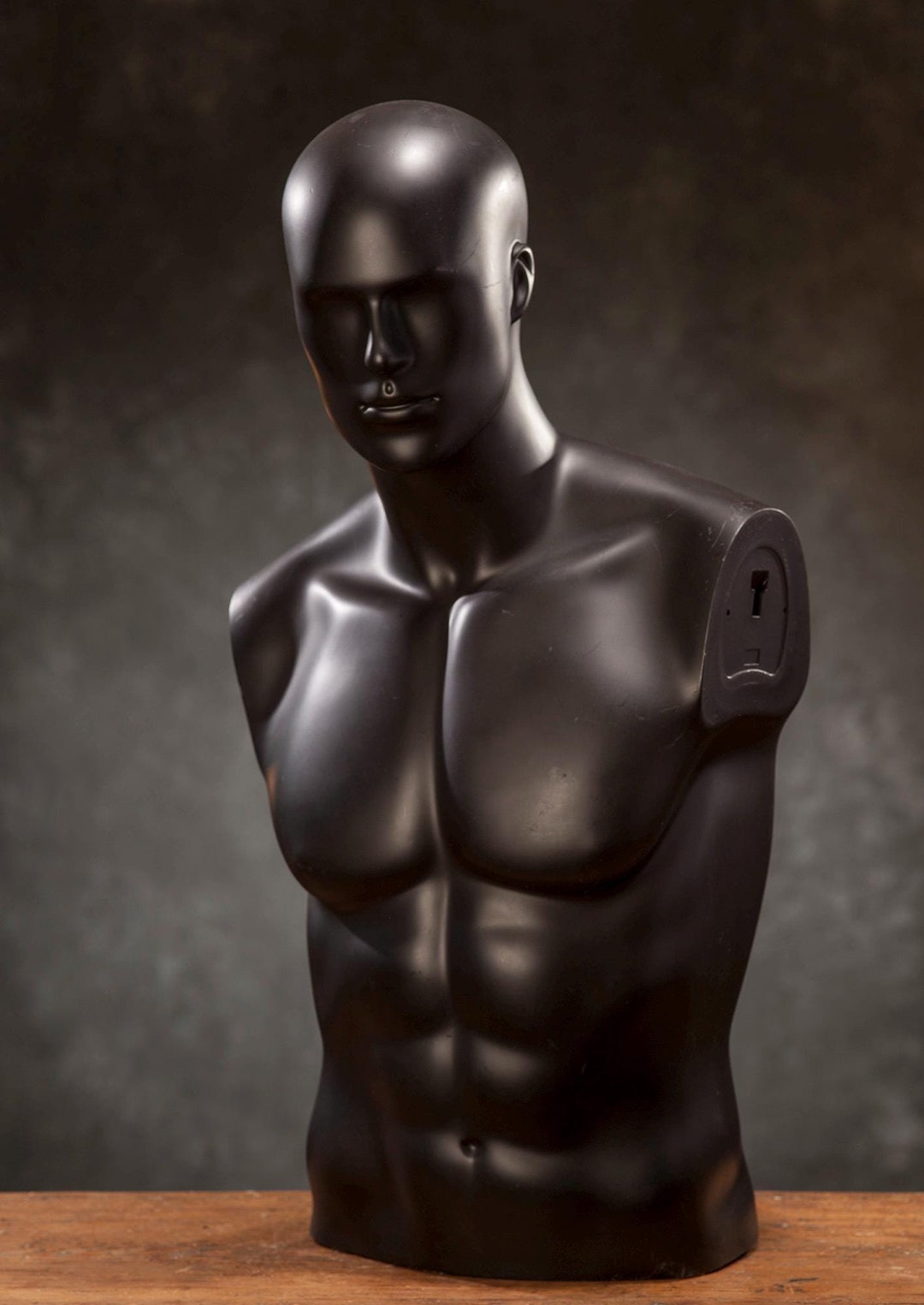 VINTAGE Half Body Male MANNEQUIN / Real Size Man Dummy From 1980s ...