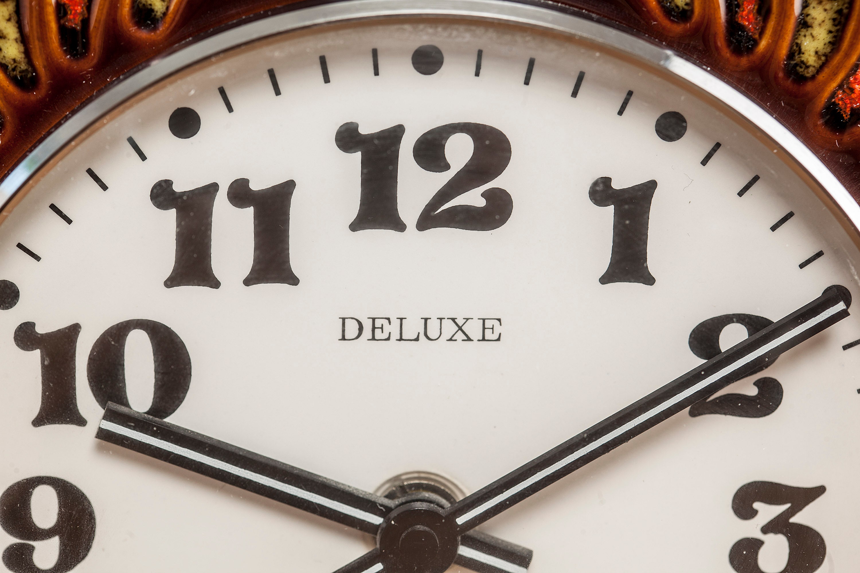 Vintage Ceramic Clock by Elomatic From 70's Made in - Etsy