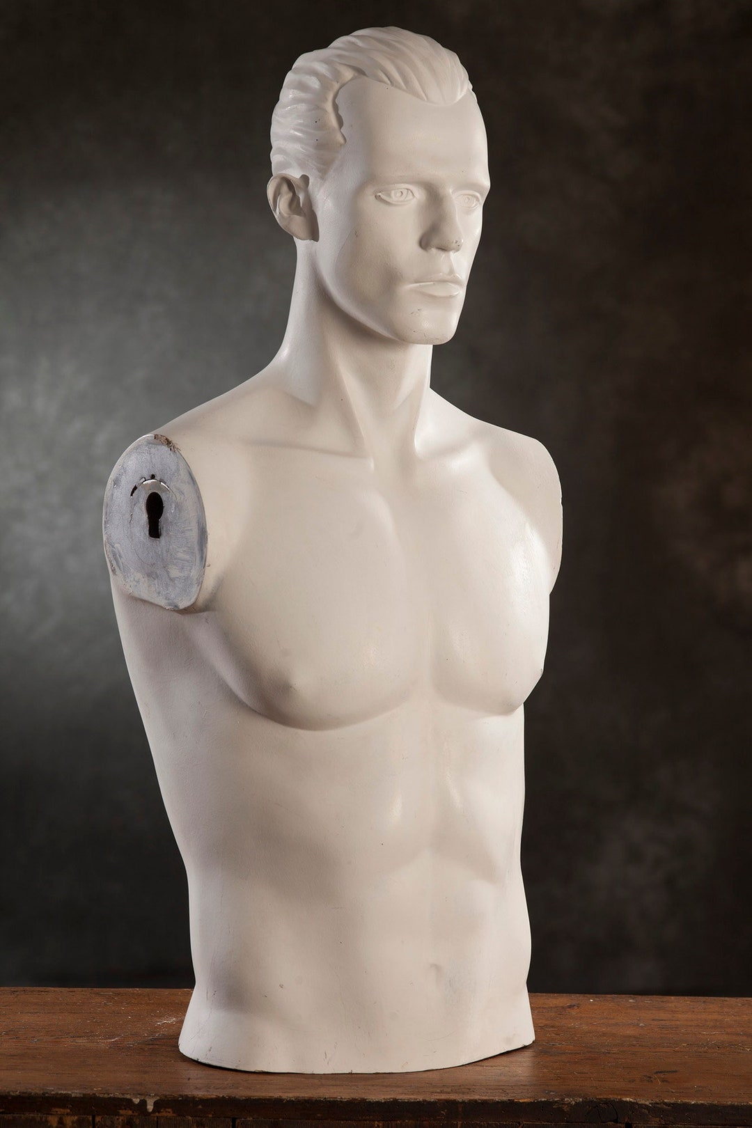 VINTAGE Half Body Male MANNEQUIN / Real Size Man Dummy From 1980s ...