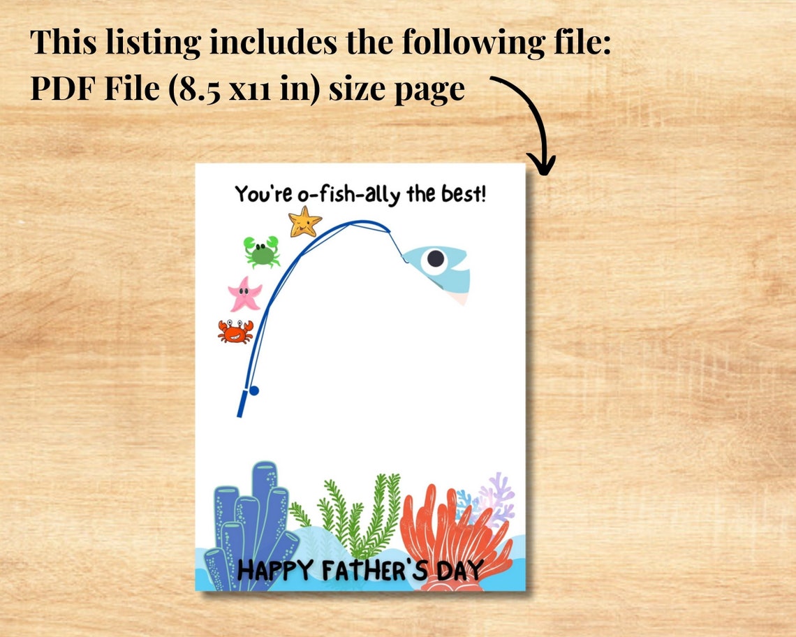 Fathers Day Handprint Craft For Kids Printable Father S Etsy