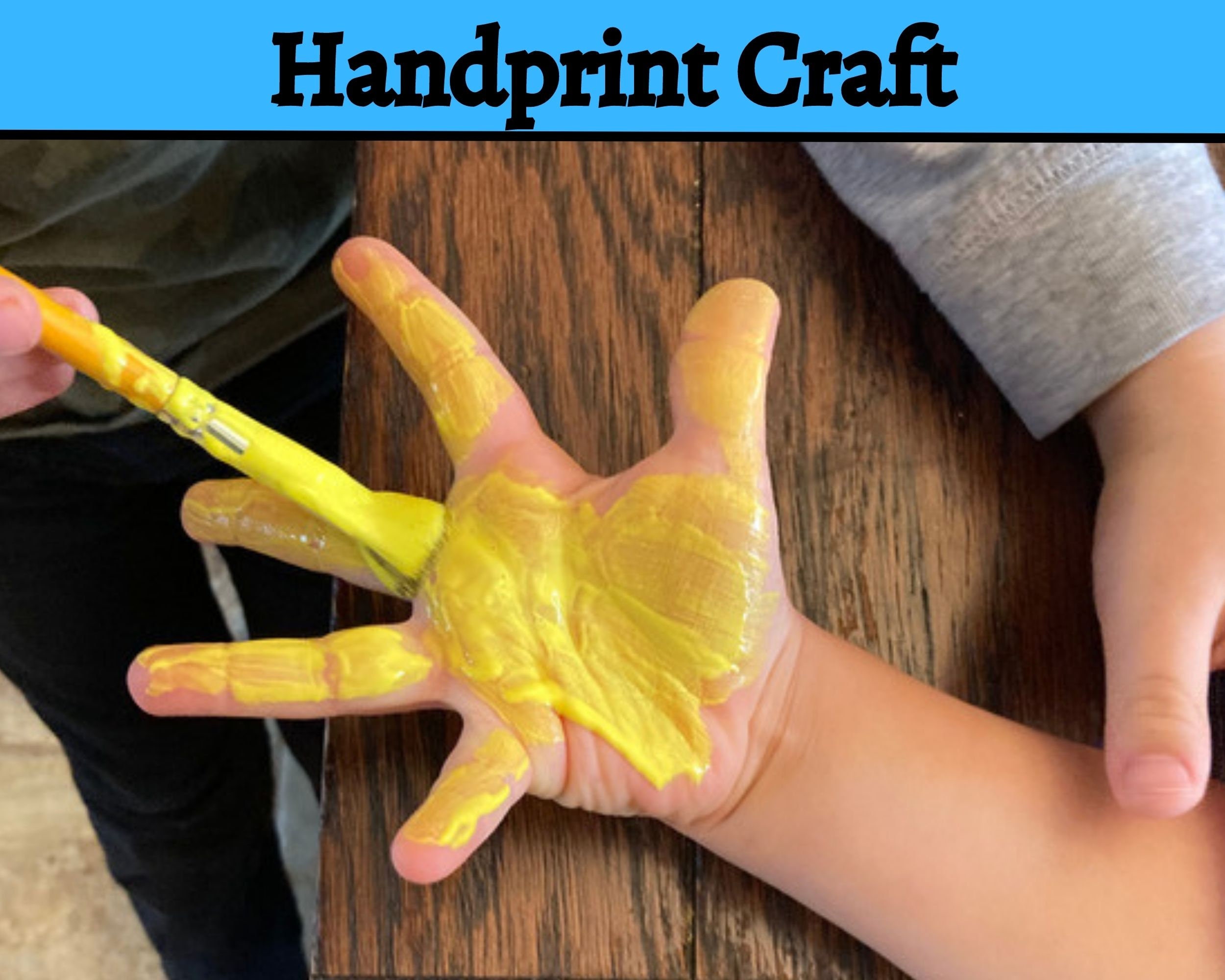 Father S Day Craft For Kids Fathers Day Handprint Craft Fathers Day