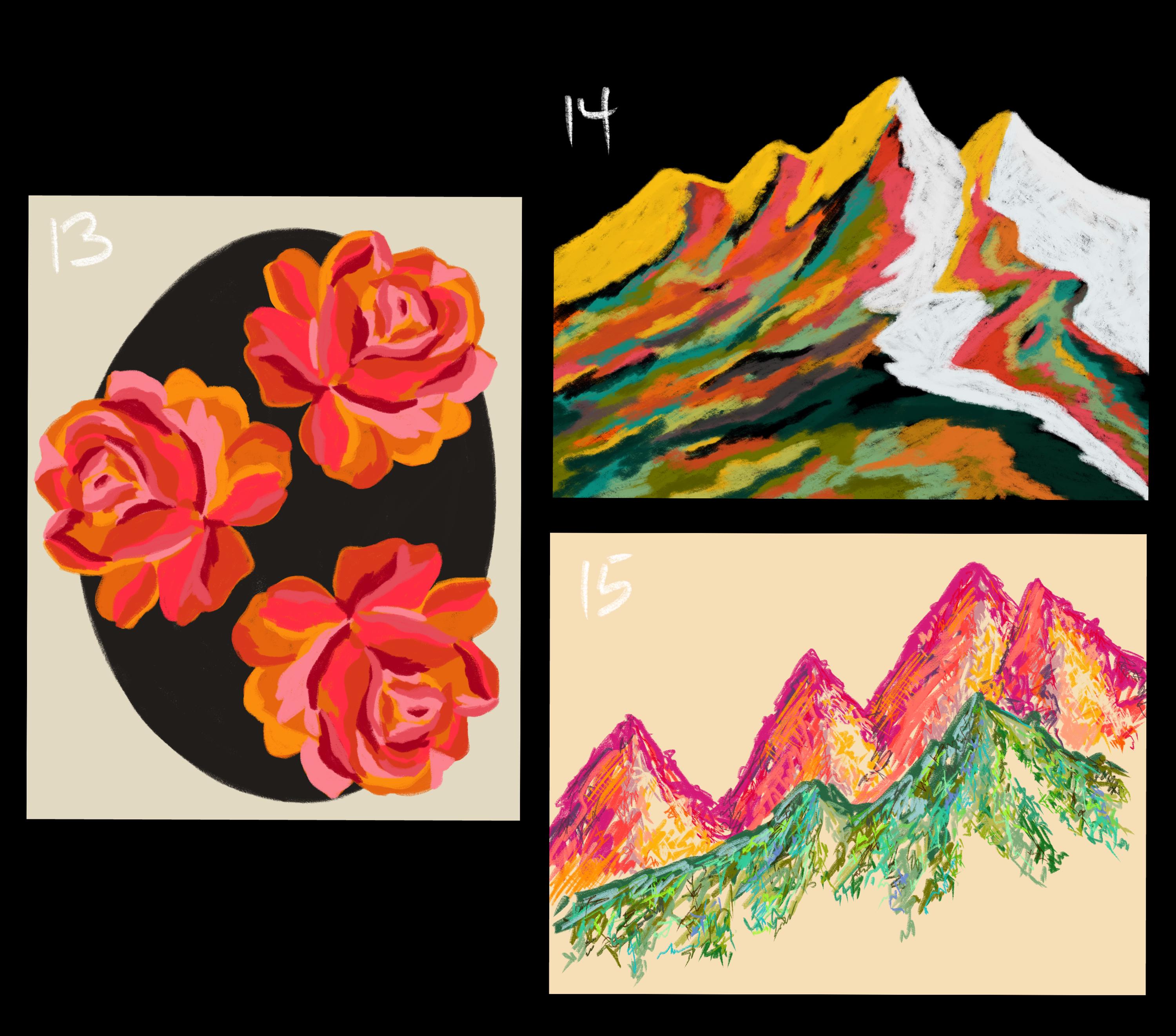 Digitally Drawn Art Prints 8.5x11 Inch - Etsy