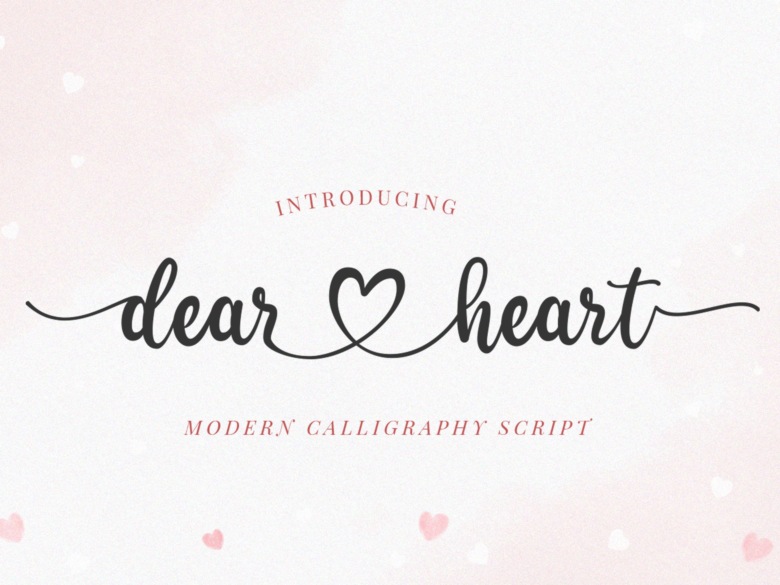 Paper Handwritten Font Romatic Font Wedding Font Stationery Vinconnexion