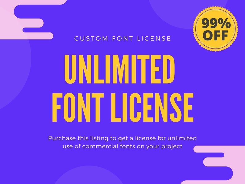 Unlimited Font License Canva Font Script Font Commercial - Etsy