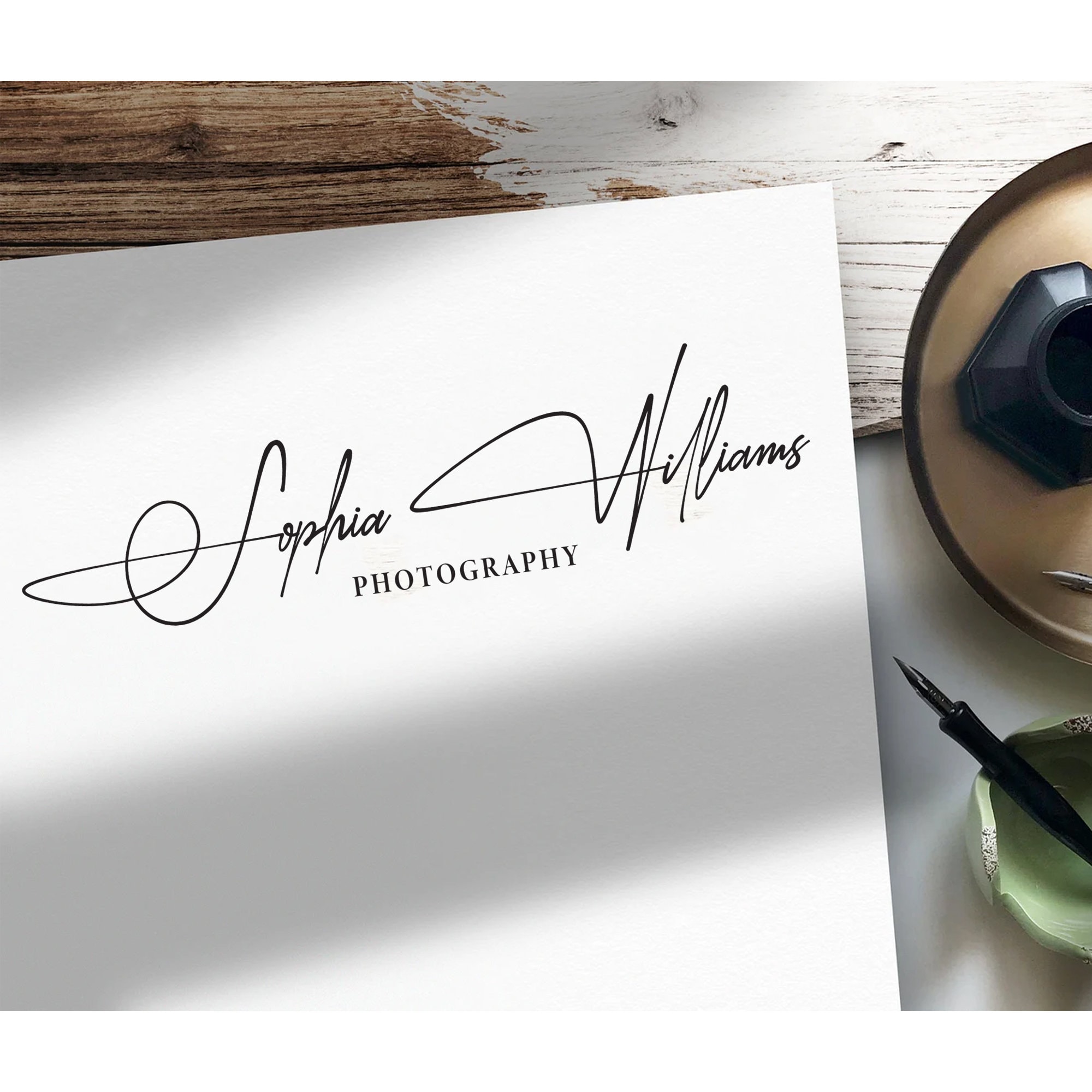 Custom Signature Logo Name Design Handwritten Logo DIY Digital ...