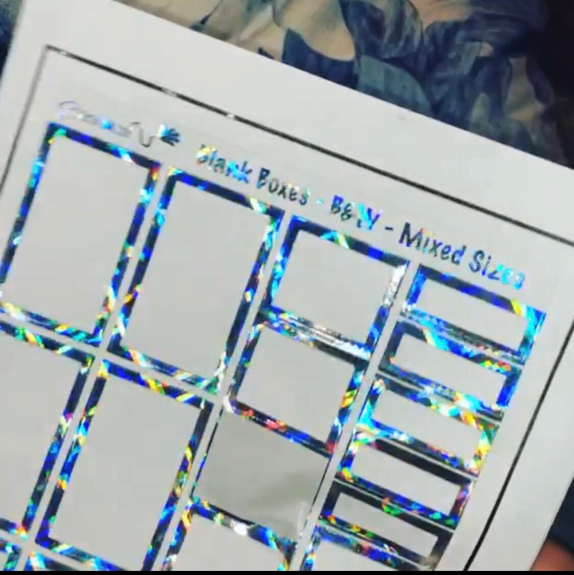 Printable - Boxes - HP Mixed Sizes - Black and White - Etsy