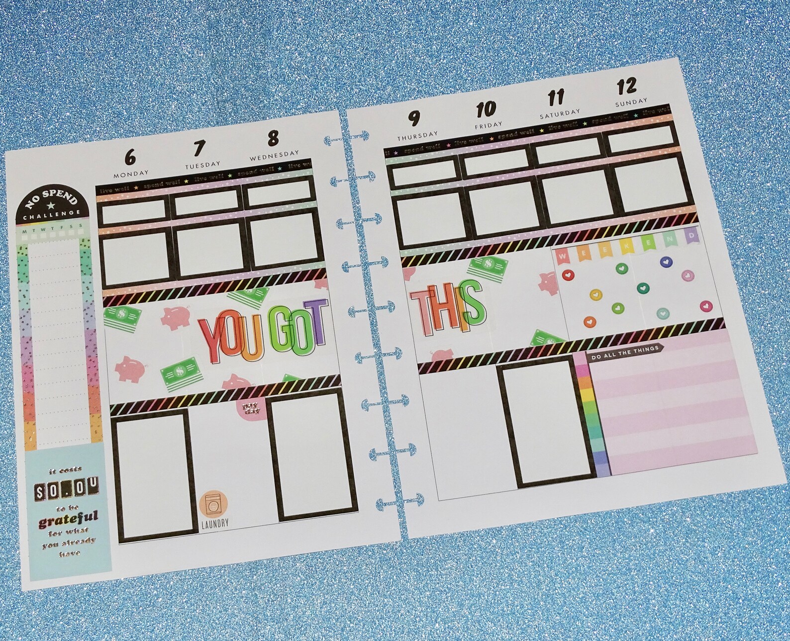 Printable Boxes HP Half Box Black and White - Etsy