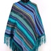 Handwoven Inca Poncho / Traditional Peruvian Poncho / Alpaca Wool ...