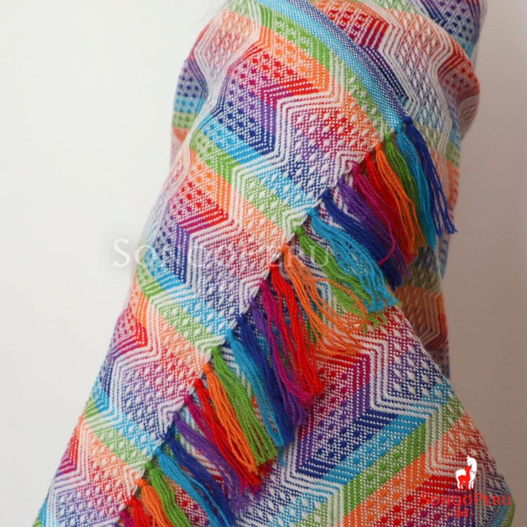 Alpaca Shawl, Handmade Shawl, Inca Designs in Garments, Inca Shawl ...