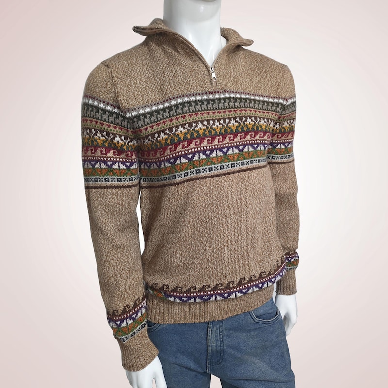 Suéter de pura alpaca - Etsy México