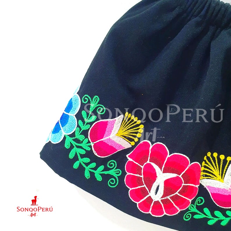 Traditional Peruvian Skirt From Peru, Typical Peruvian Costume for ...