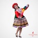 Peruvian Traditional Dress, "valicha" Costume, Typical "valicha ...