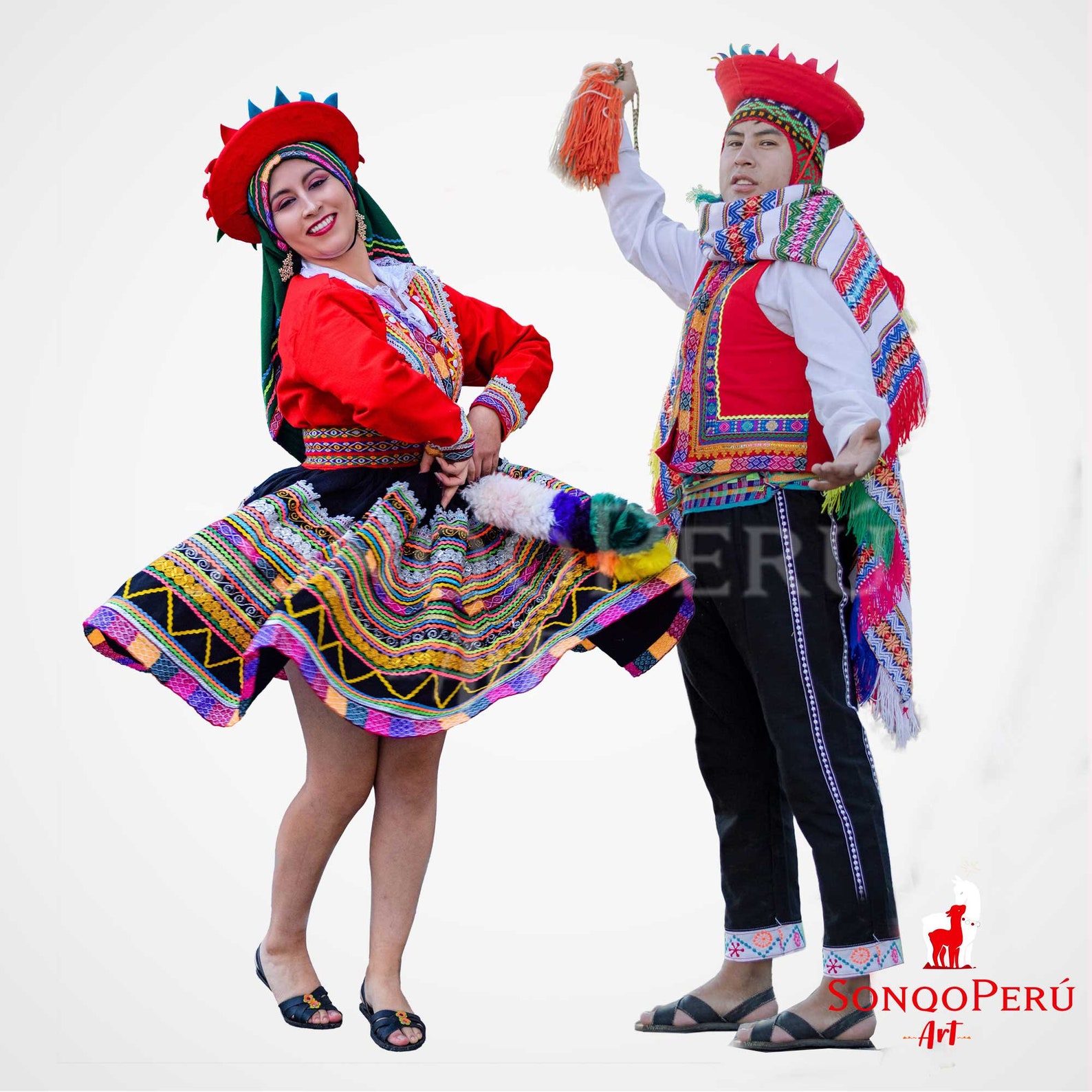 Traditional Peruvian "valicha" Costume: Cusco Dance Dress - Etsy