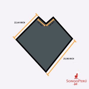 Handwoven Inca Poncho / Traditional Peruvian Poncho / Alpaca Wool ...