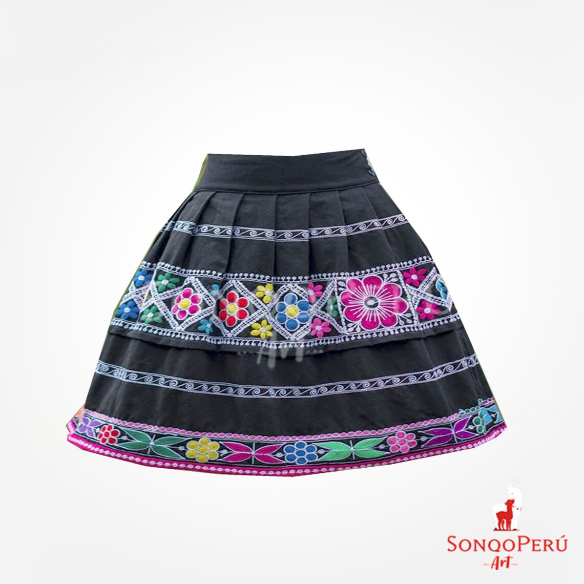 Traditional Peruvian Skirt From Peru, Typical Peruvian Costume for ...