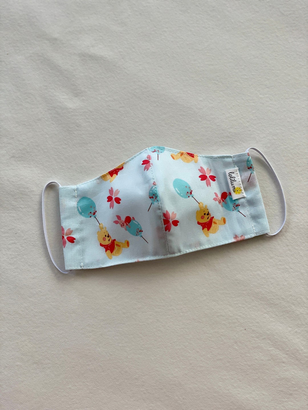 Winnie the Pooh Kids Face Mask, Pooh Face Mask, Pigglet Face Mask ...