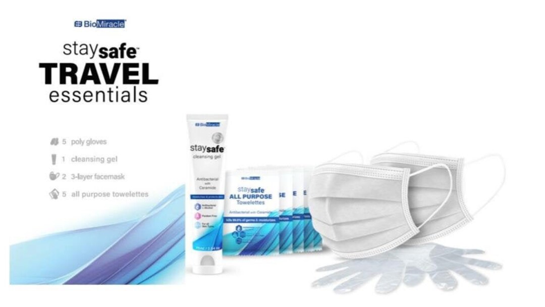 Biomiracle Stay Safe Travel Essentials Travel Pack - Etsy
