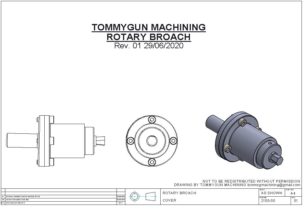 Rotary Broach Plan - Etsy