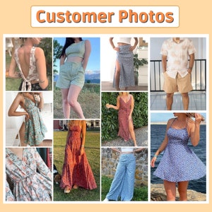 Sundress Sewing Pattern XS-XXXL Womens Dress Pattern Summer Dress ...