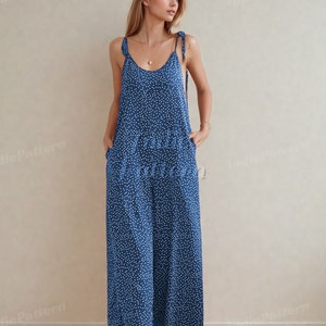 Overalls Sewing Pattern Women Pattern Overalls Pattern Jumpsuit Pattern ...