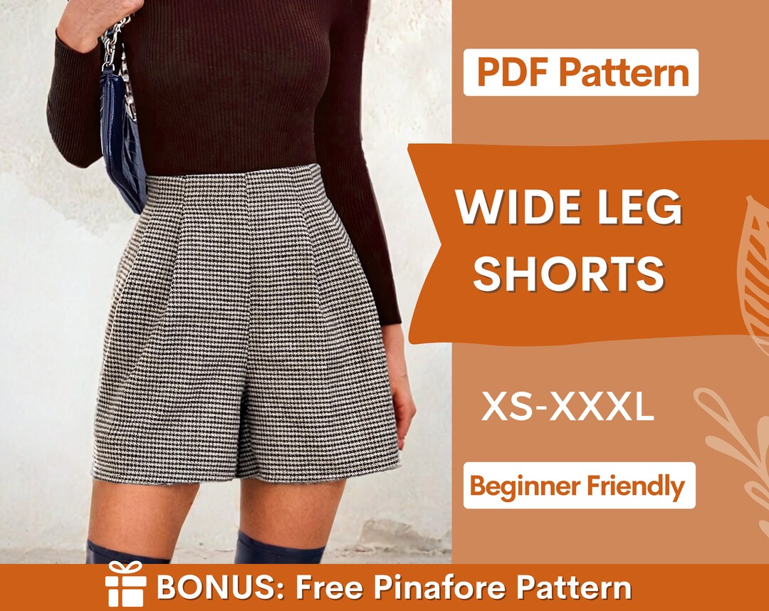 Shorts Sewing Pattern Sewing Patterns Sewing Patterns for Women Shorts ...
