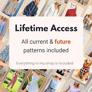 Full Shop Bundle +420 Patterns | Sewing Patterns | Women Patterns ...