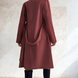 Easy Coat Sewing Pattern | Jacket Sewing Pattern | Long Coat Pattern ...