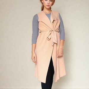 Vest Pattern, Sewing Pattern PDF, Women Vest Pattern, Long Vest Pattern ...