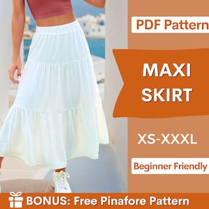 Skirt Pattern - Etsy