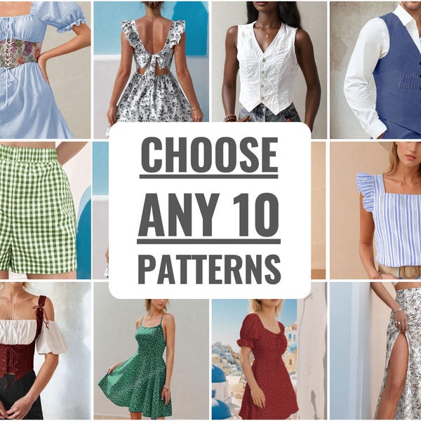 Sewing Pattern - Etsy