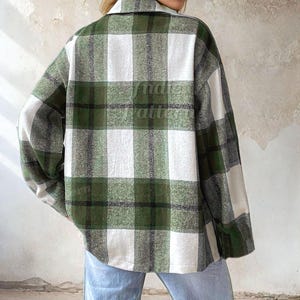 Shirt Jacket Pattern, Women Shirt Sewing Pattern, Women's Jacket ...