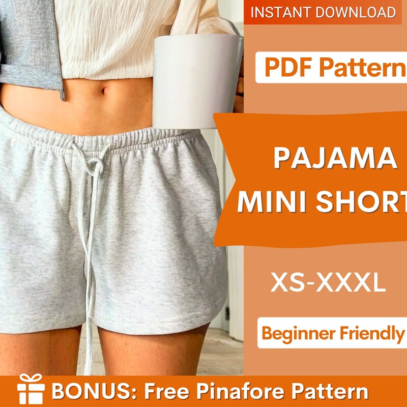 Pajama Shorts - Etsy