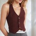 Halter Vest Sewing Pattern | Waistcoat Pattern | Women Sewing Pattern ...