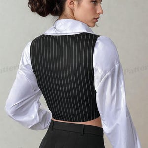 Vest Pattern, XS- XXXL, Sewing Pattern PDF, Women Vest Pattern ...