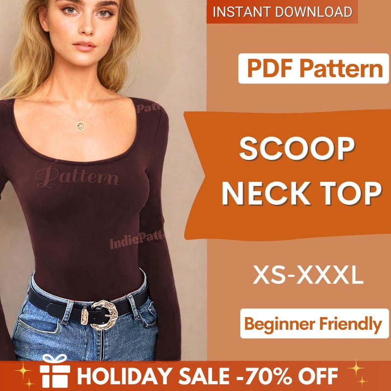 Top Sewing Pattern - Etsy