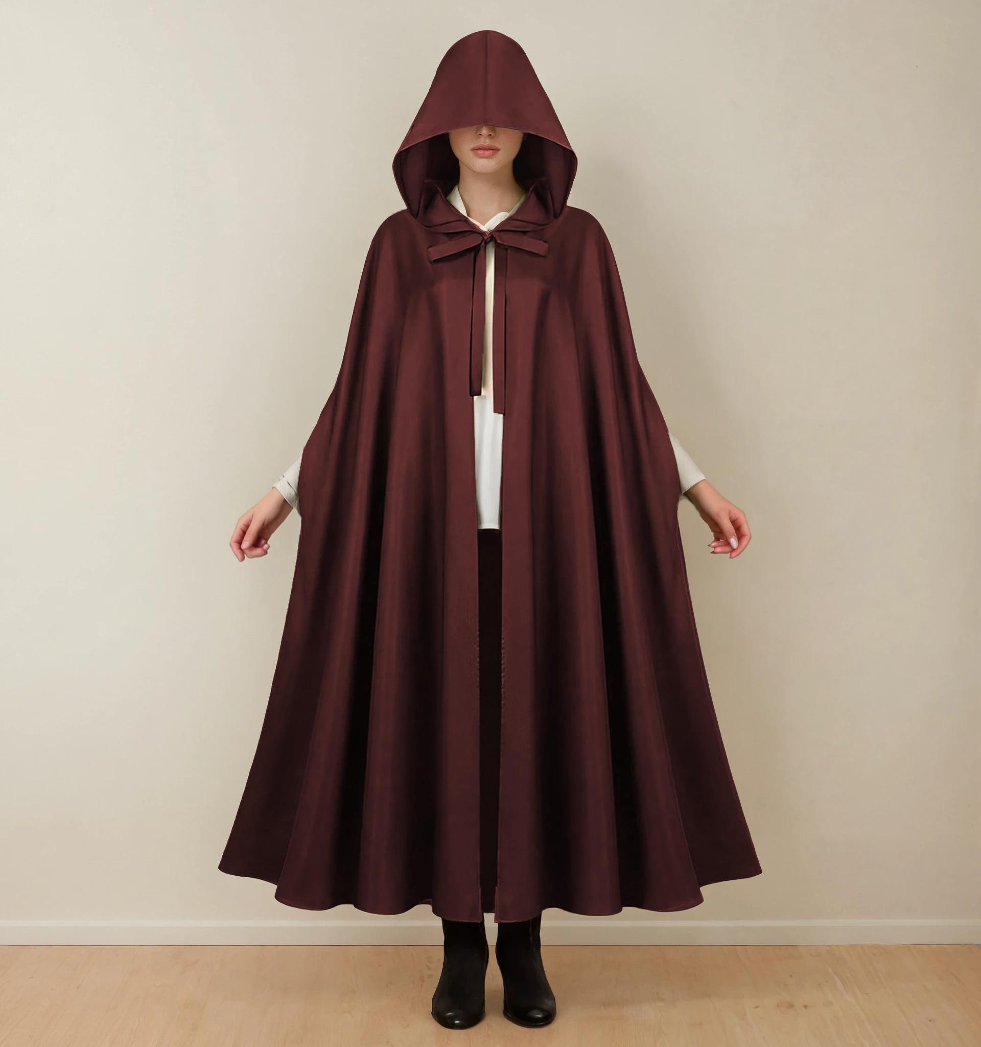 Cloak Sewing Pattern With 9 Lengths, Cape Pattern, Elven Cape, Magical ...
