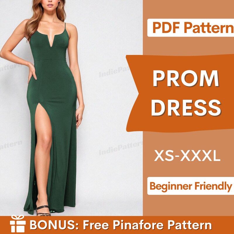 Formal Dress Pattern - Etsy