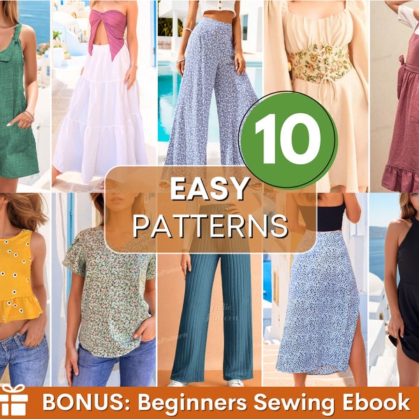 Beginner Sewing Pattern - Etsy