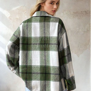 Shirt Jacket Pattern, Women Shirt Sewing Pattern, Women's Jacket ...