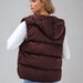 Puffer Vest Pattern | Hoodie Puffer Vest | Hooded Vest | Women Sewing ...