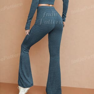 Flare Leg Pants Pattern | Wide Leg Pants Pattern | Comfy Pants Sewing ...