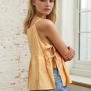 Side Tie Blouse Sewing Pattern | Women Sewing Pattern | Blouse Pattern ...
