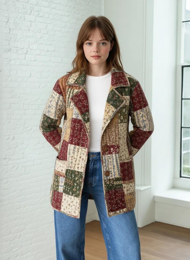 Quilted Coat Sewing Pattern | Coat Pattern | Sewing Patterns | Women ...