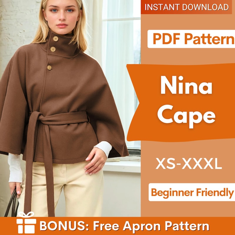 Cape Coat - Etsy