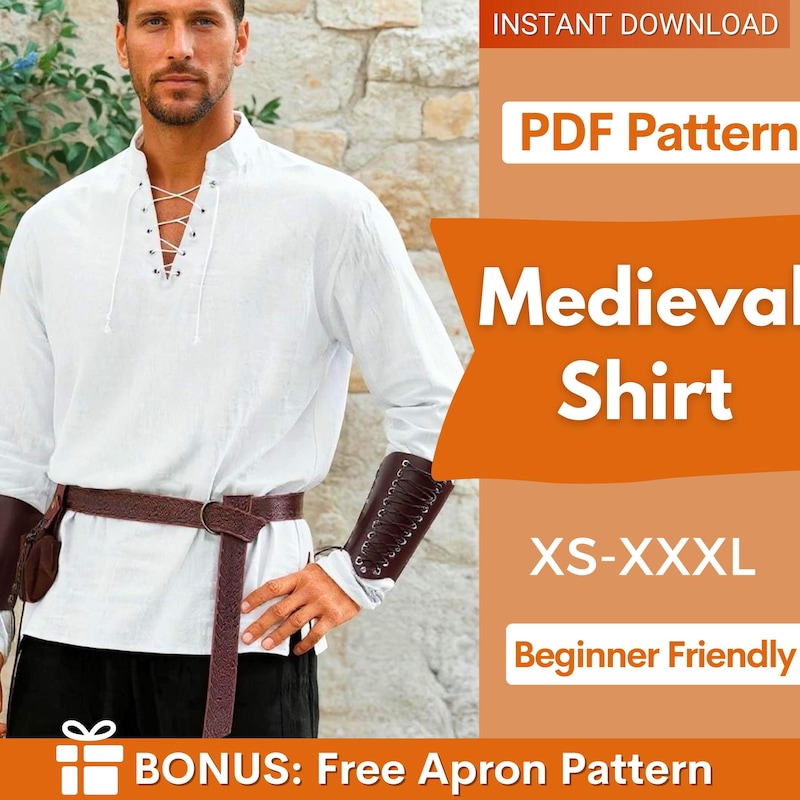 Medieval Pattern Shirt - Etsy